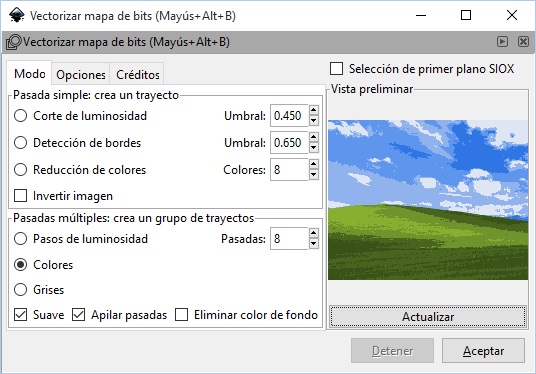 Tutoriales Digitales: Cómo vectorizar un mapa de bits con Inkscape