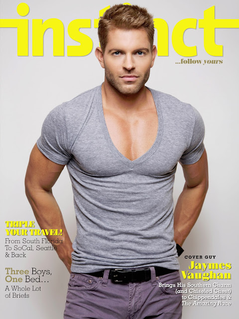 Miong21 @ Blogspot: Jaymes Vaughan covers Instinct Magazine (Oct. 2012)