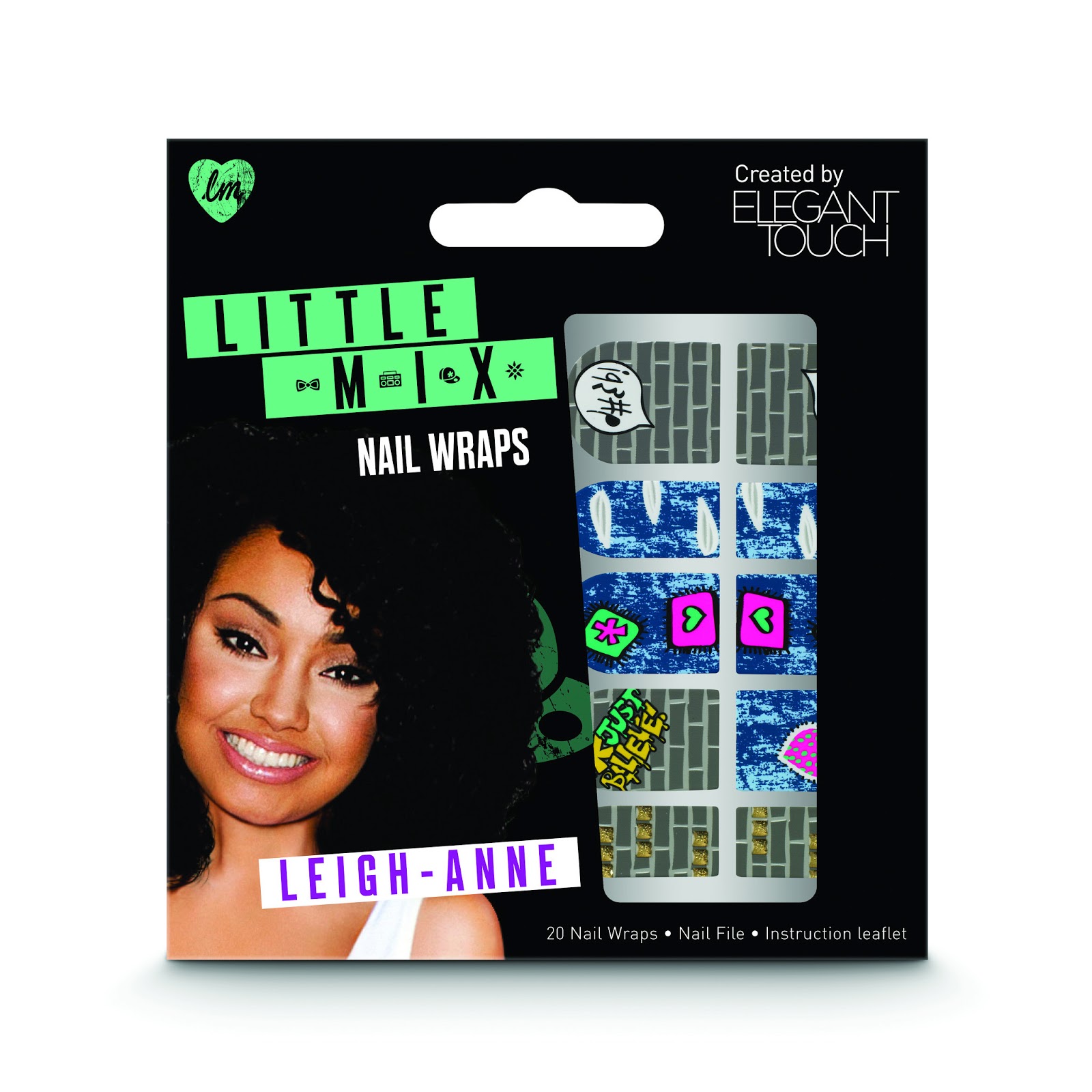 frumpy to funky: Little Mix Press on Nails and Wraps