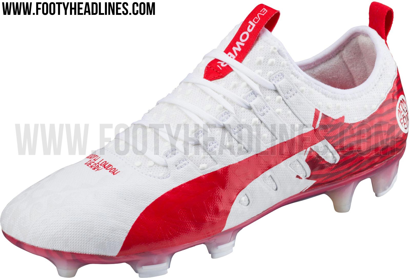 Puma evoPOWER Vigor Olivier Giroud 2017 North London Derby Boots ...