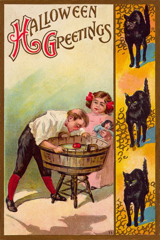 A Collection of Bizarre Halloween Postcards From the Early 20th Century ...