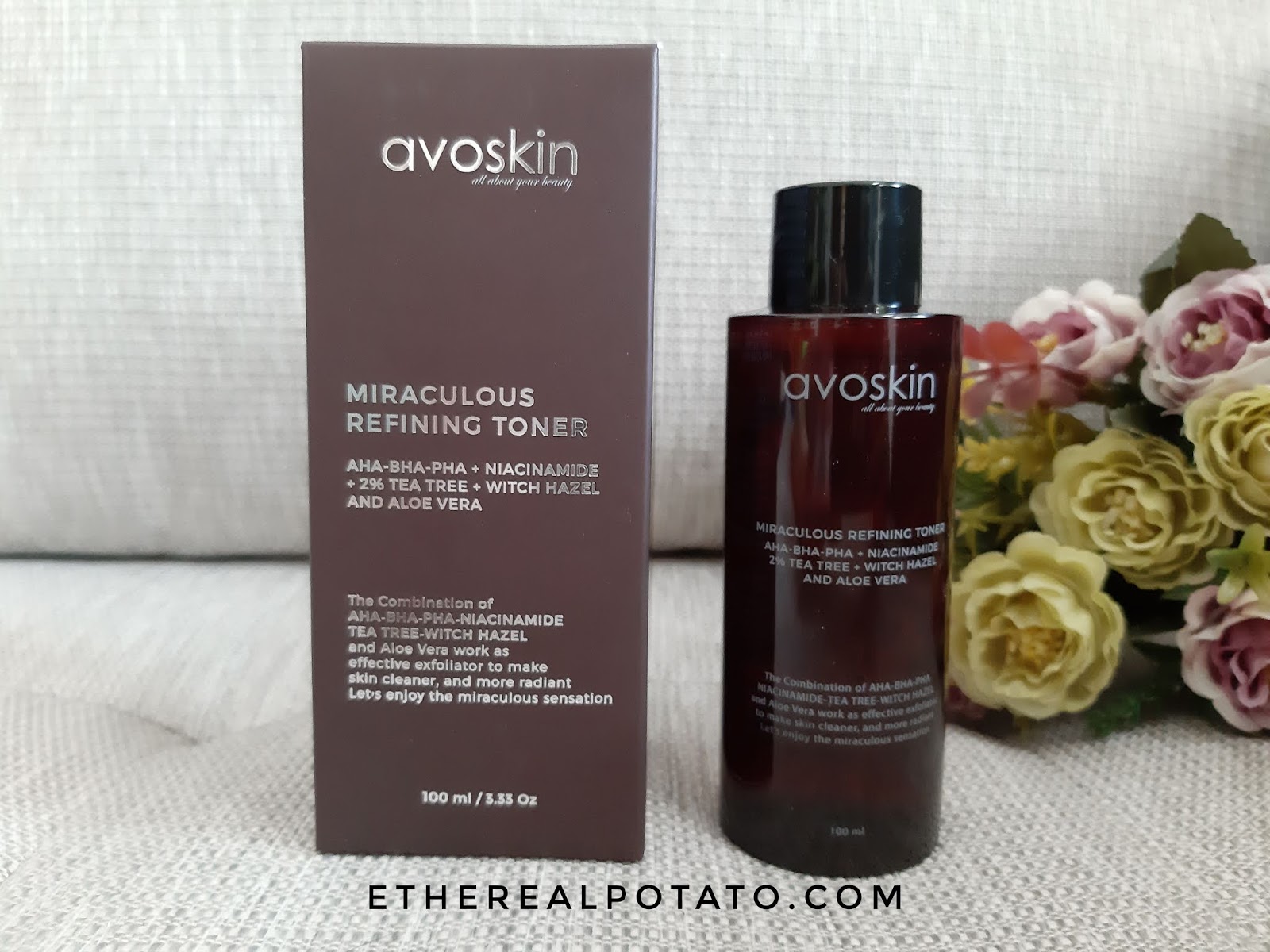 [REVIEW] Avoskin Miraculous Refining Toner - Ethereal Potato - Ellen Lim