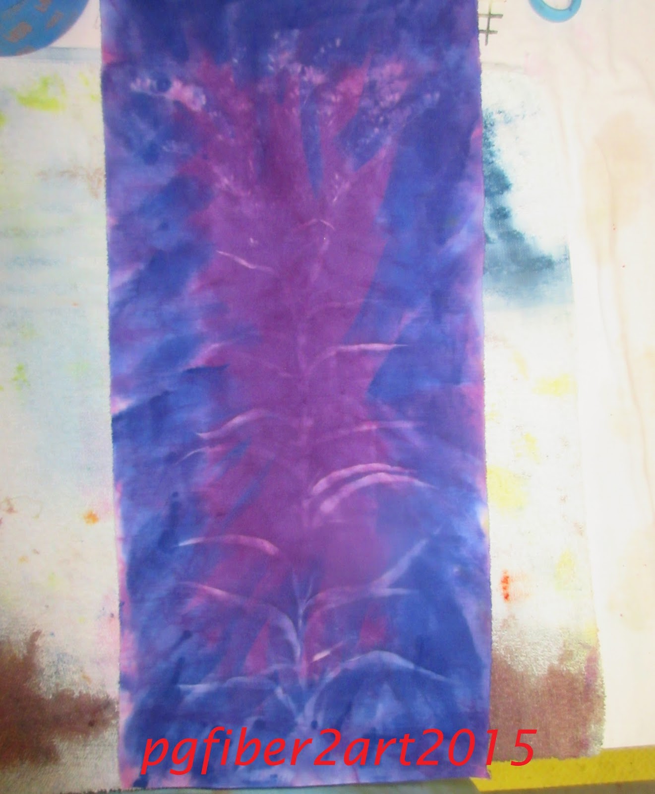 PG Fiber2Art: Sun Printing........or Block Printing?