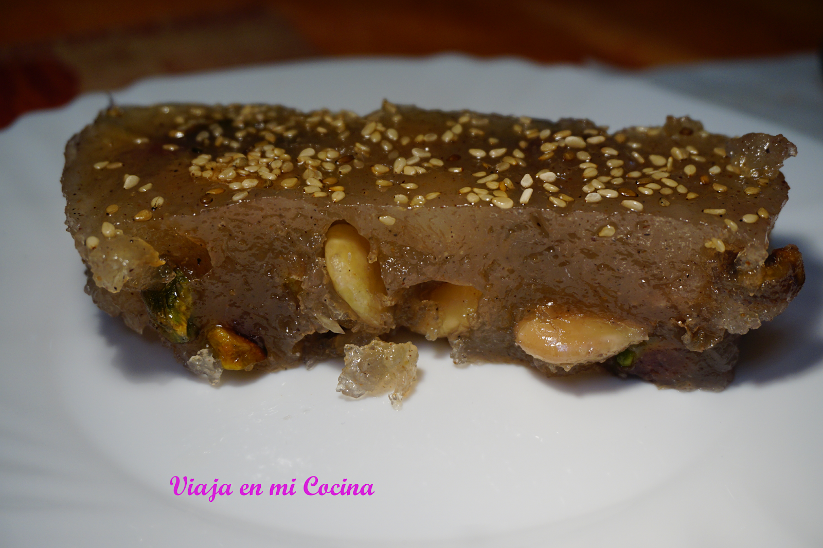 Bahraini Halwa - Travelling Kitchen