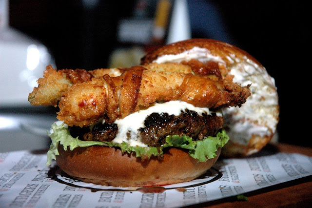 DUDE FOR FOOD: Taking It To The Next Level: A Peek at Burgers ...