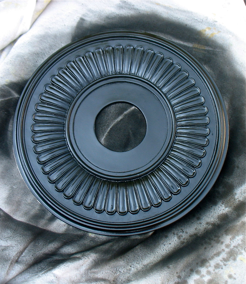 SeaglassSundays: Mirror, Mirror, Ceiling Medallion Mirror