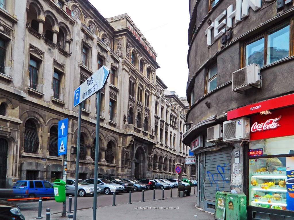 Turist în București: Strada Doamnei - Centrul Vechi - Bucuresti