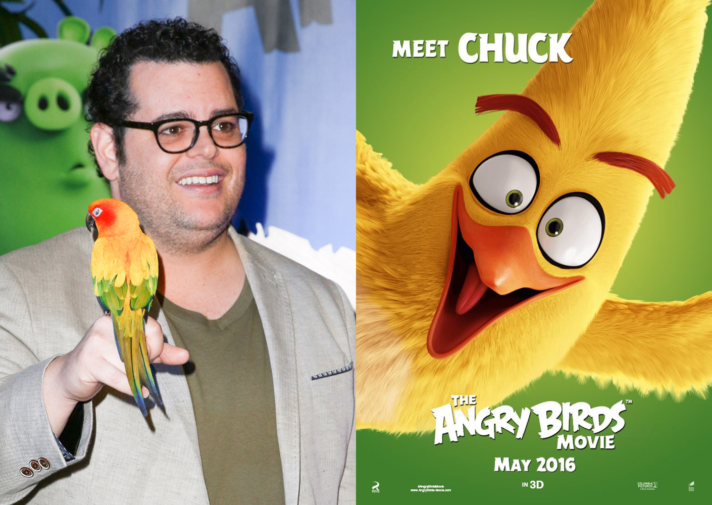 Comedians Josh Gad, Danny McBride Breathe Life to “ANGRY BIRDS”