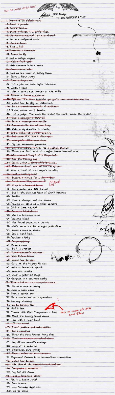 Bucket-List Blues: The Buried Life Revisited