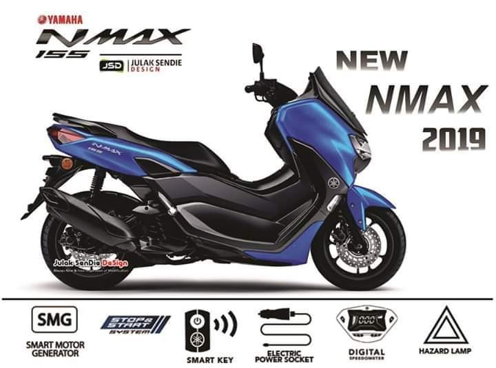 Yamaha Nmax 2019 lebih keren.