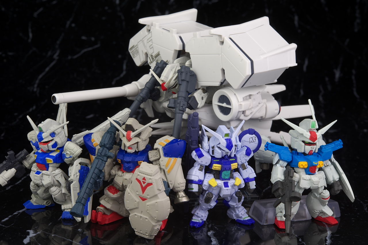 GUNDAM GUY: FW Gundam Converge EX08 Gundam GP00 Blossom - Review by Hacchaka