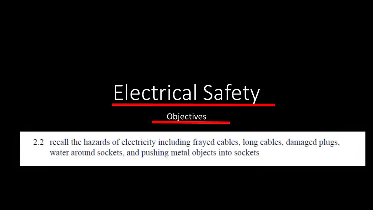 iGCSE Physics: Electrical Safety
