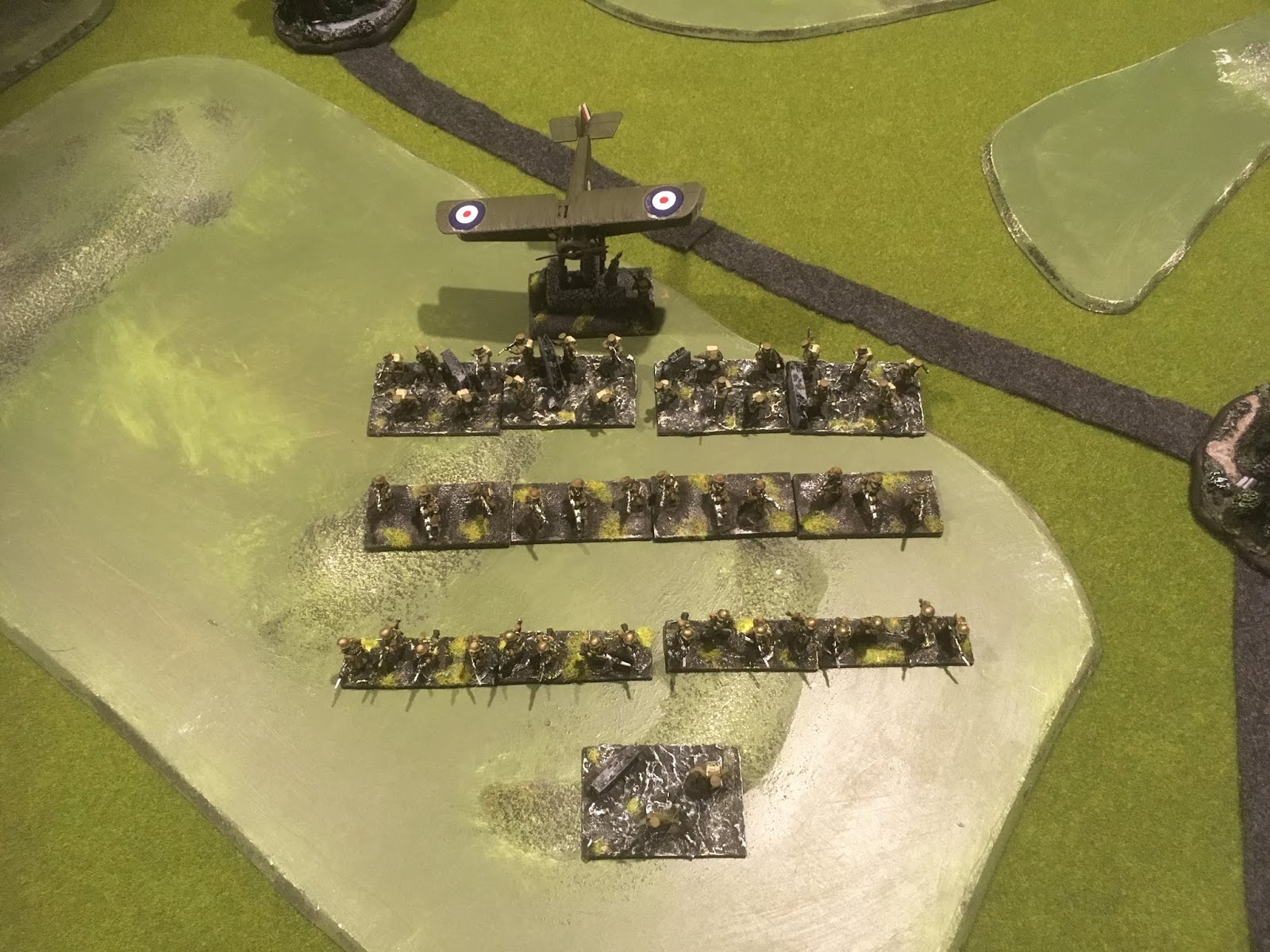 Wargamingnz: Weird World War 1 ... the British lurch onto the table
