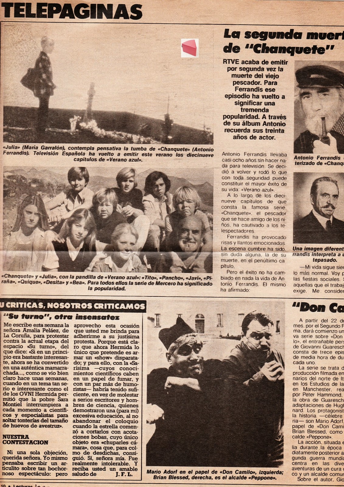 La ficha rosa del trivial: Las otras reposiciones de Verano azul en ...