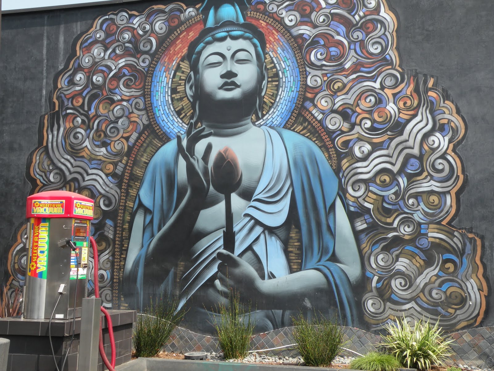 grafity: Religious Graffiti - Buddha Graffiti Art Designs
