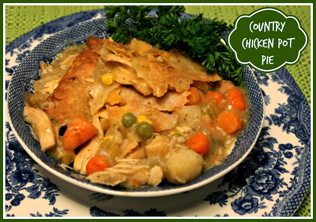 Sweet Tea and Cornbread: Country Chicken Pot Pie!