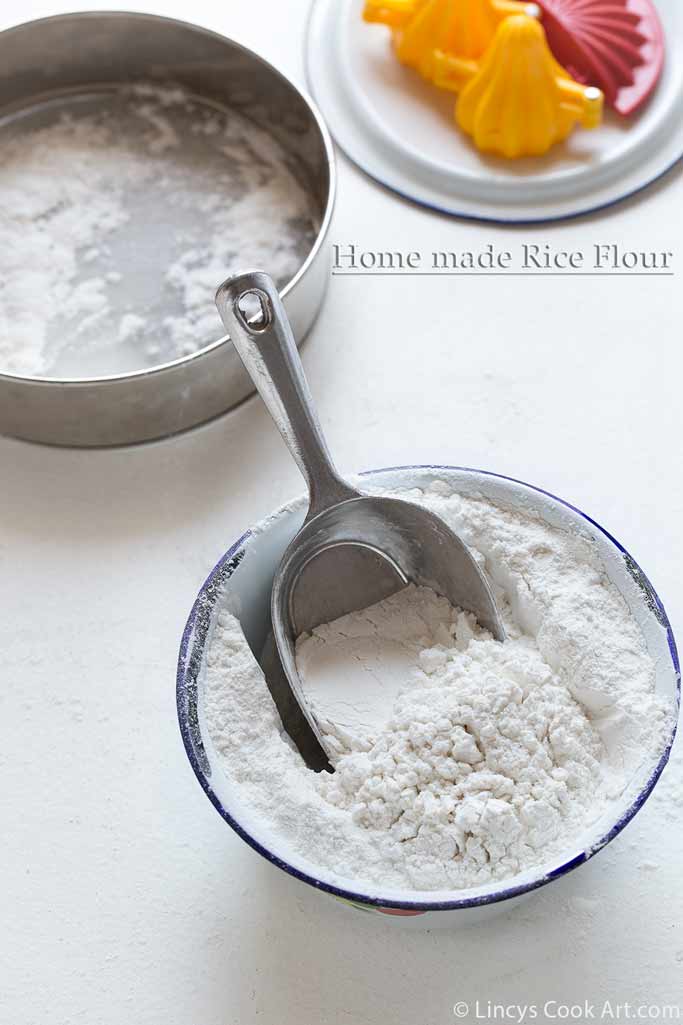 Home made Rice Flour ~ Lincy's Cook Art