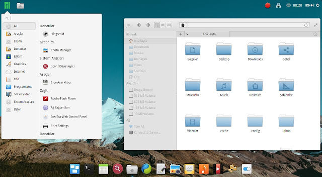 Manjaro 0.8.X Masaüstü Ortamları | Linux Dünyam