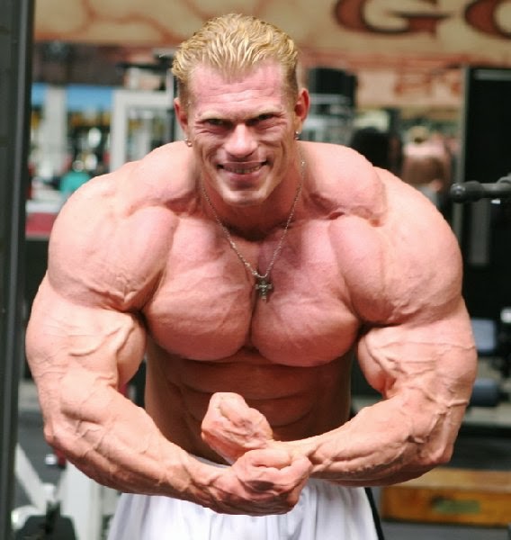 Celebrities and bodybuilding photos: Dennis Wolf in bodybuilding