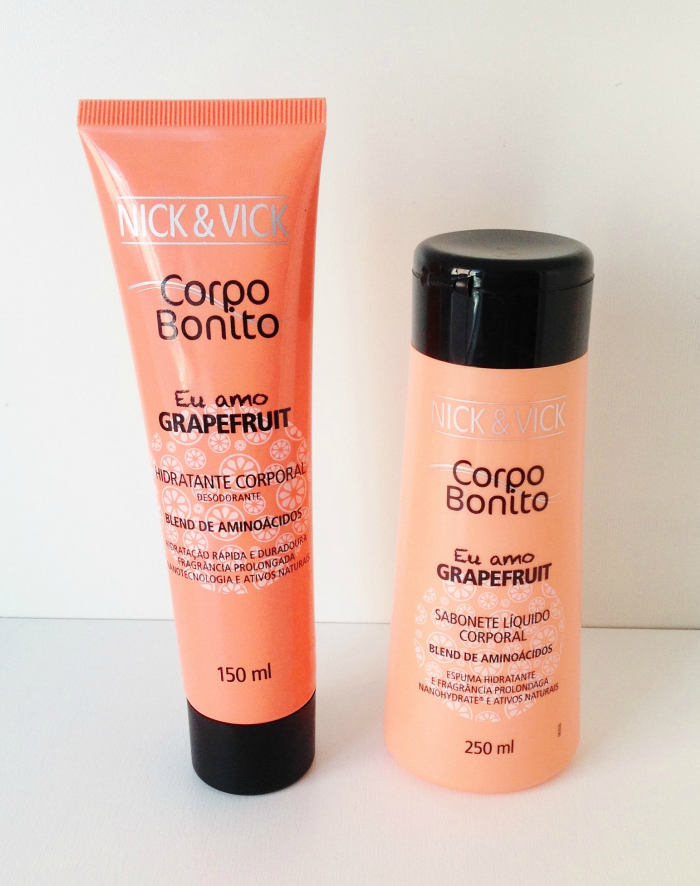 Atitude da Beleza: Review... Nick & Vick - Corpo Bonito...