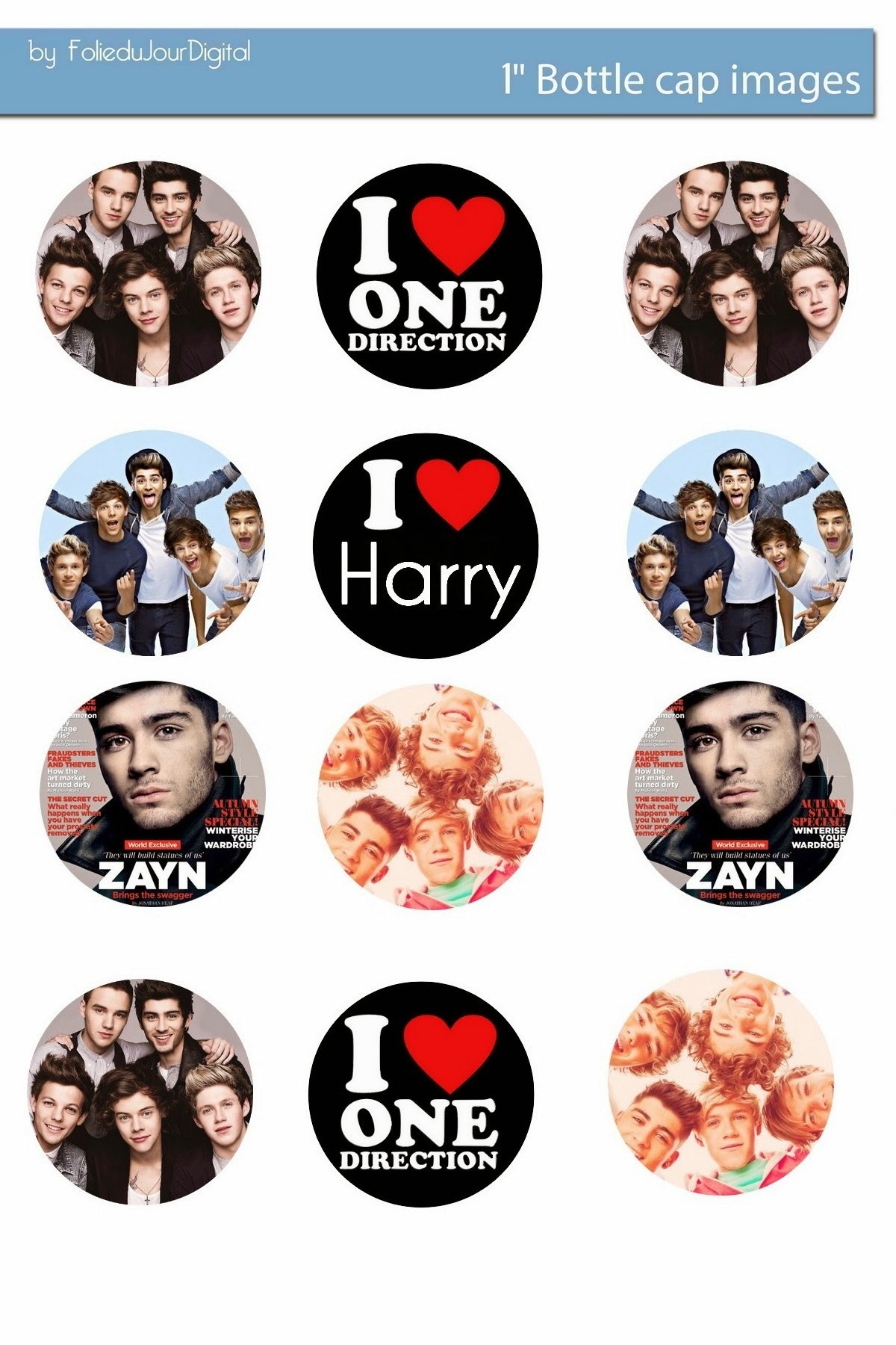 +1000 imagens sobre One Direction Printables no Pinterest