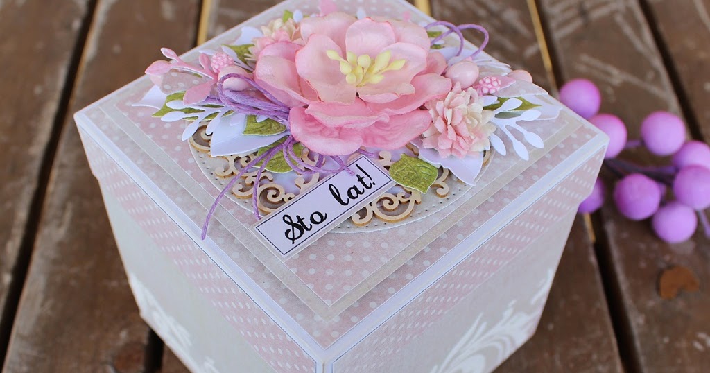 Peninia Art...: Exploding box na urodziny...