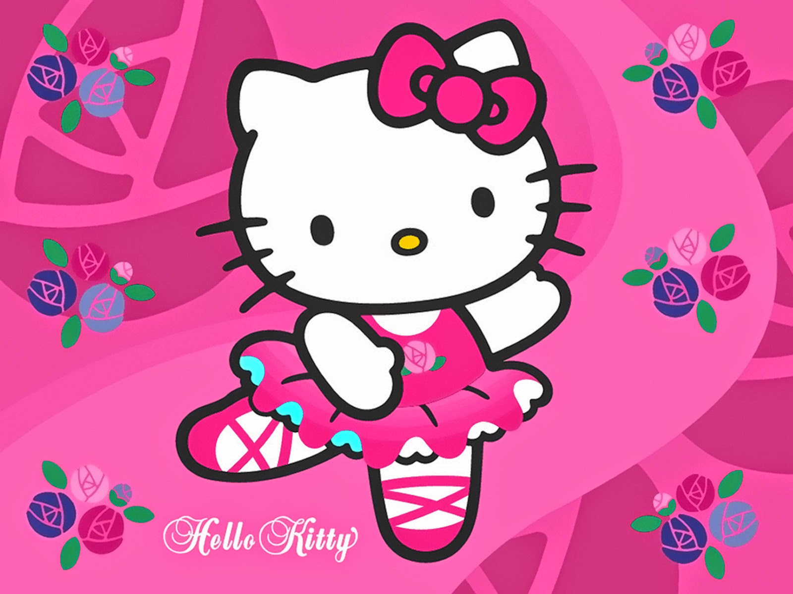 Gambar Wallpaper Kartun Hello Kitty