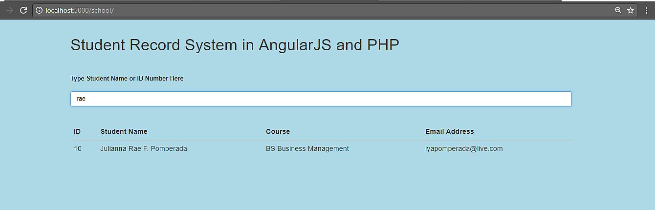 Free Programming Source Codes and Computer Programming Tutorials: Student Record System in ...