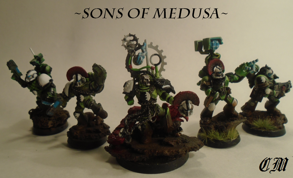 Chimera Miniatures: Sons of Medusa Current W.I.P. Photo op