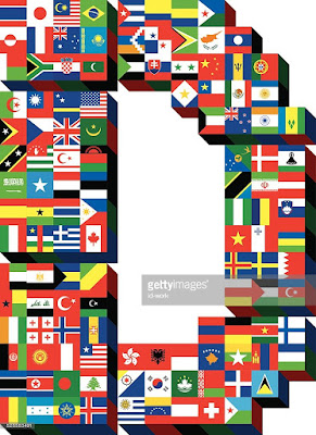 Heraldry of Life: ARTISTIC ALPHABET with Flags of the World