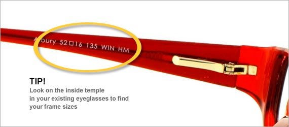 Cara mengetahui ukuran kacamata ( bingkai frame kacamata ) | TIPS ...
