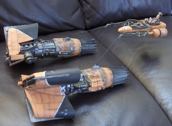 Mr E Models: Sebulba's Podracer - finished!