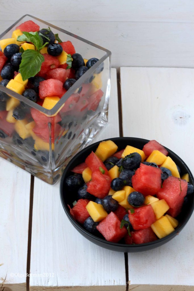 Mango & Tomato: Not Your Momma's Fruit Salad: Watermelon, Mango ...