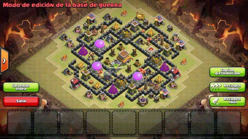 Aldeas de guerra defensivas para TH7 & TH8 | Clash of Clans Mundial