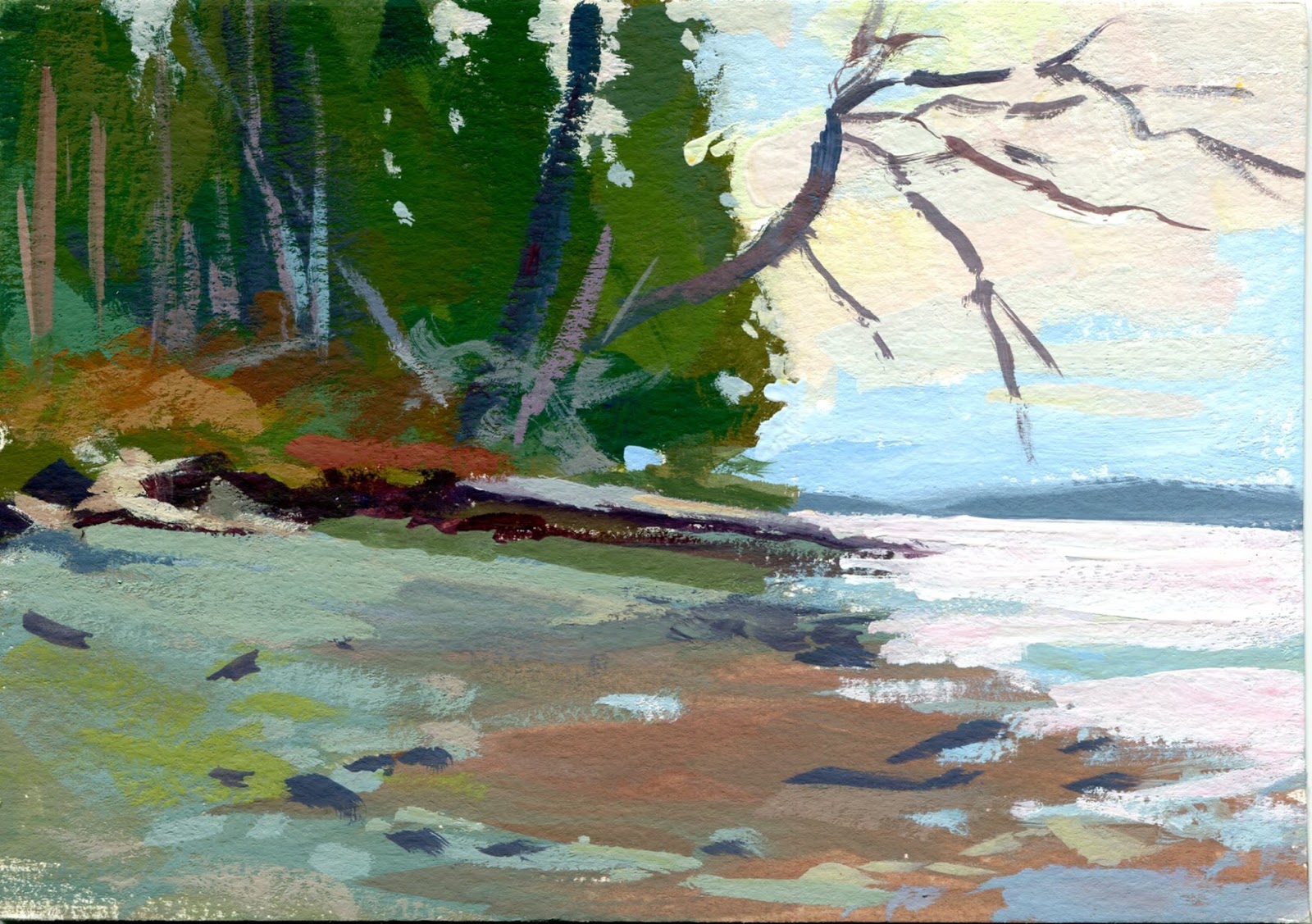 Darrell Anderson's Paintings, Marker Drawings and Prints: 2017