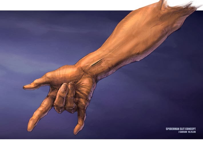 See What Green Goblin and Web-Shooters Almost Looked Like in SPIDER-MAN ...