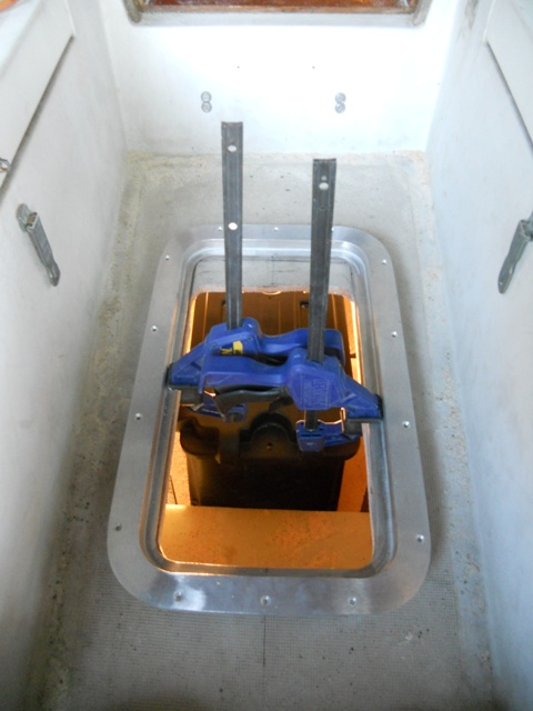 Ericson 25, Oystercatcher: Lazarette Modifications, Part 2: New Hatches