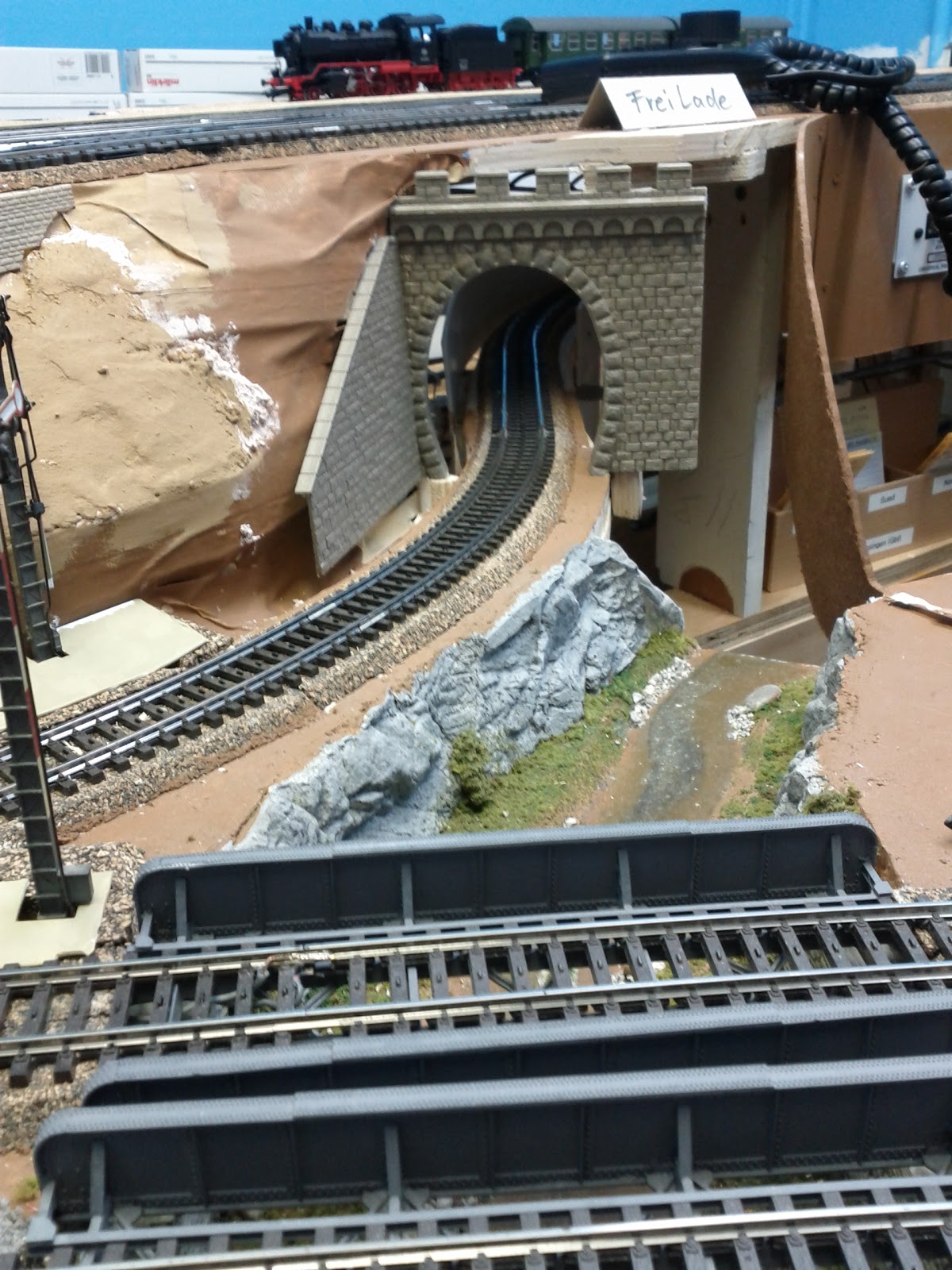 Lostentry - Welztalbahn, Model Railroading, and more: First tunnel portal