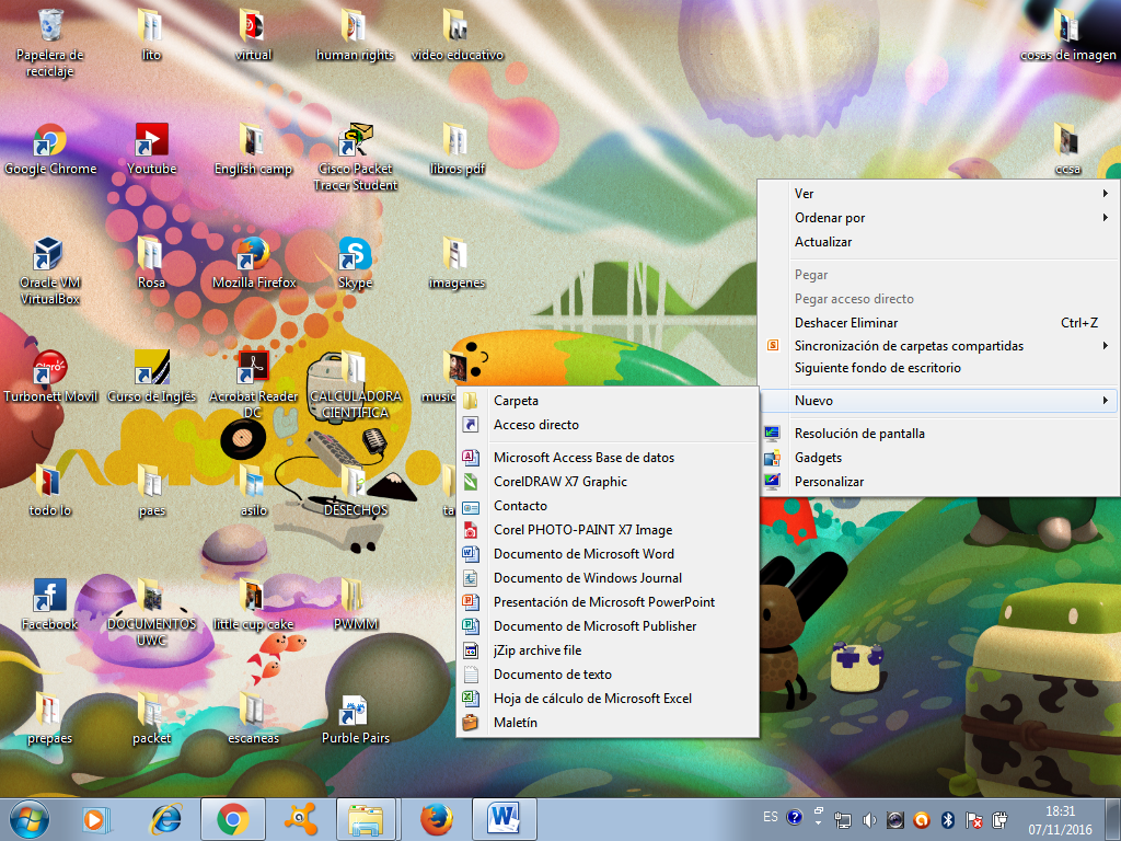 Mi Experiencia en ofimática : Windows