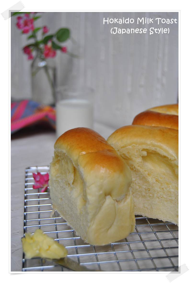 KRISTA MOCAF KITCHEN: Hokaido Milk Toast (Japanese Style) - Not Gluten Free