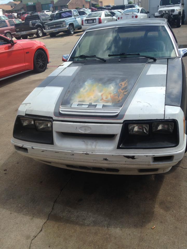 Whiteboy's Mustangs: 1985 Mustang coupe 5.0 5spd