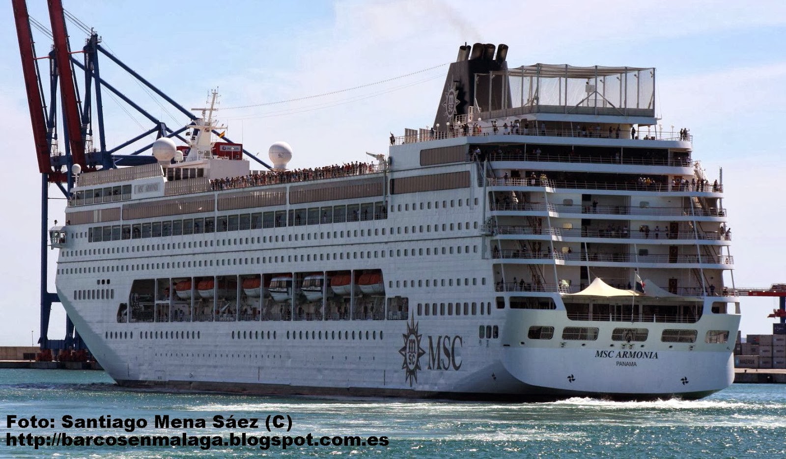Barcos en Málaga: MSC ARMONIA