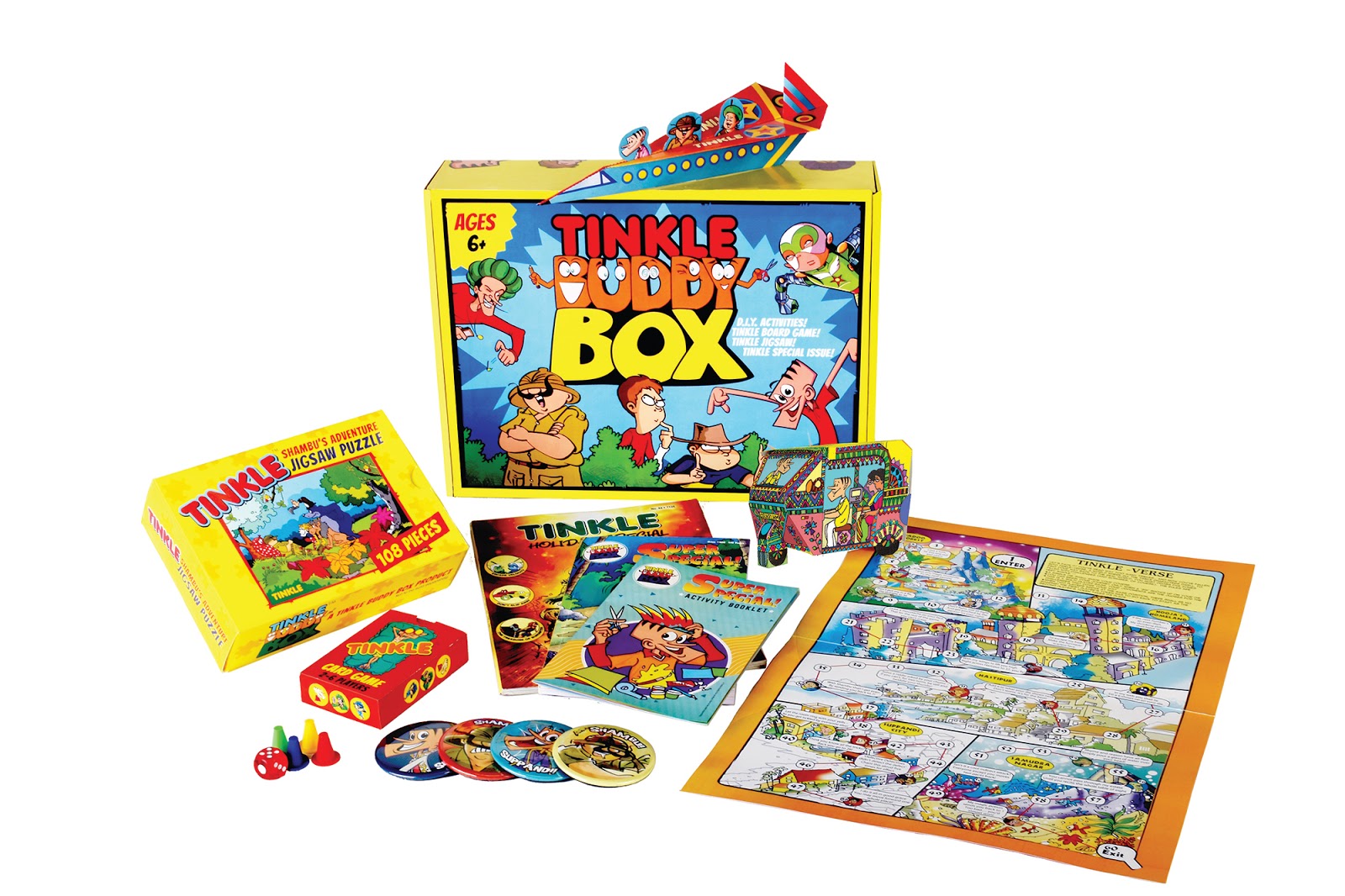 Survival of the Optimist: Tinkle Buddy Box from Amar Chitra Katha ...