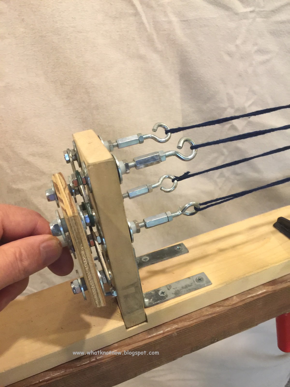 Knots and fiber bracelets: making small segments of cordage on a bench ...