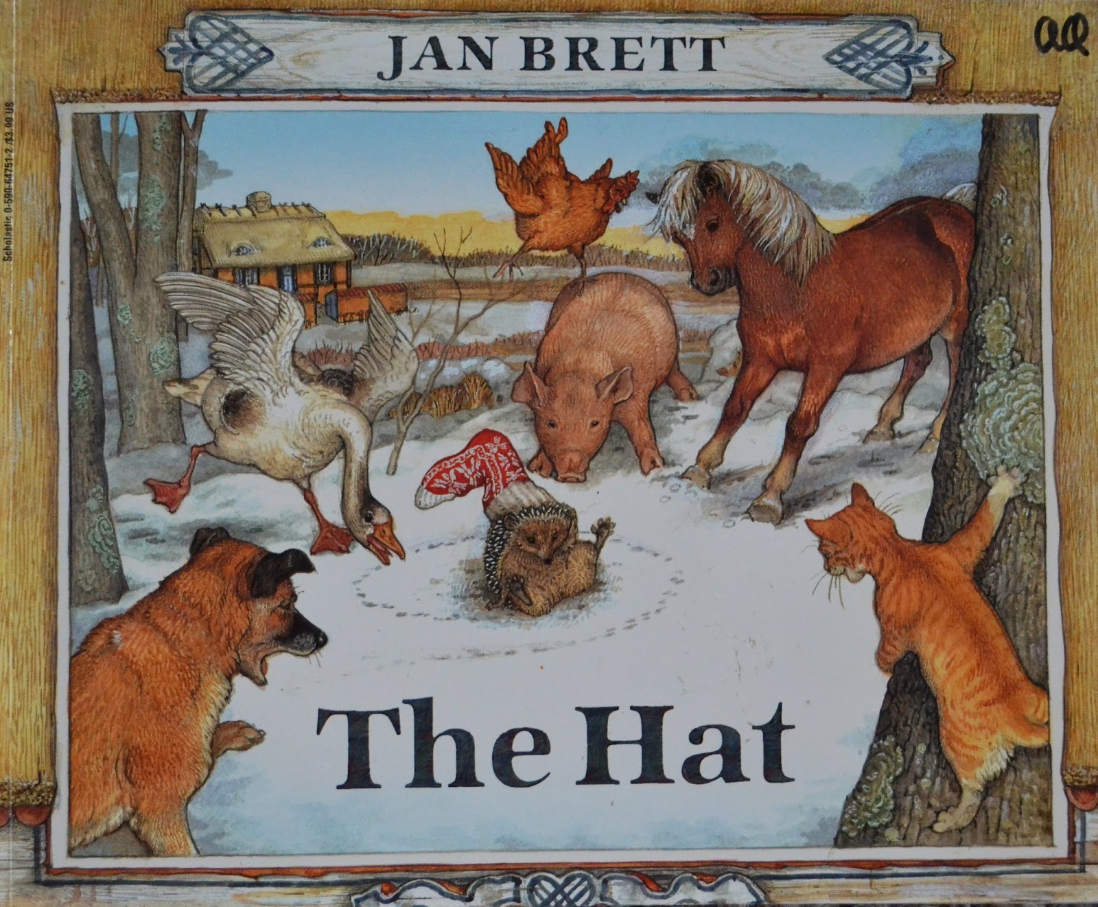 Book Blab - Blithering by a Book Lover: The Hat - Jan Brett Week ...