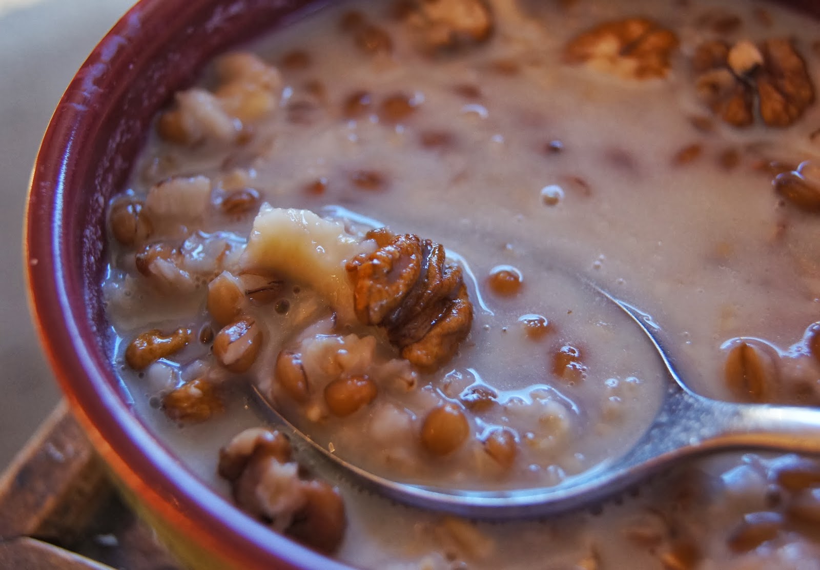 Trout Caviar: Winter Fuel: Porridge of Wheat Berries, Rye Berries, and ...