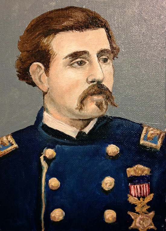 Pen, Paint and Pixels: Civil War Colonel Portrait