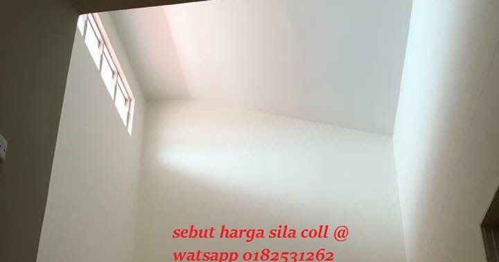 contoh loteng rumah teres setingkat - Steven Berry