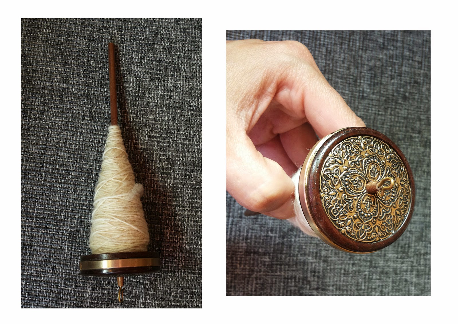 Wollvernarrt - meine Handarbeiten: Das sind meine Handspindeln