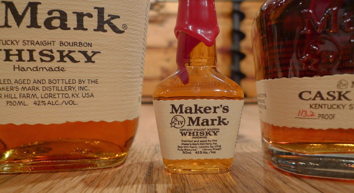 The Whisk(e)y Room: Maker's Mark: 90 proof vs. 84 proof vs. Cask Strength